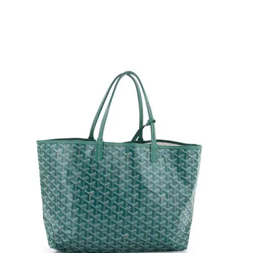 Goyard Saint Louis Tote Coated Canvas Pm - Green