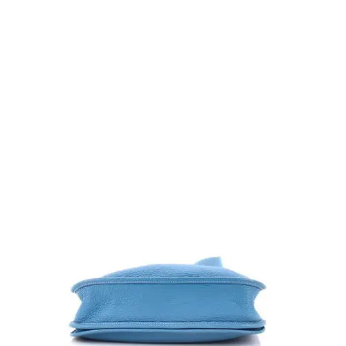 Hermès Evelyne Bag Gen Ii Clemence Pm - Bleu Jean