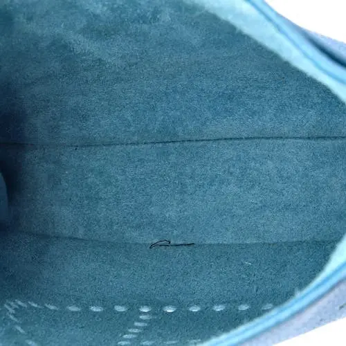Hermès Evelyne Bag Gen Ii Clemence Pm - Bleu Jean