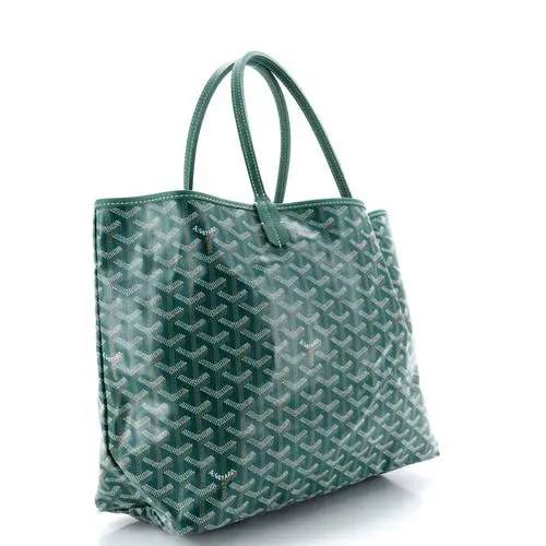 Goyard Saint Louis Tote Coated Canvas Pm - Green