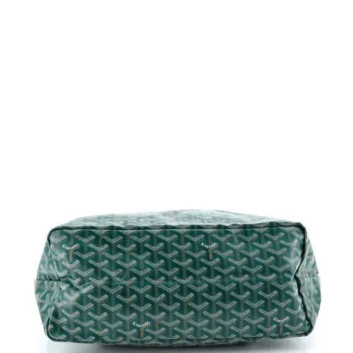 Goyard Saint Louis Tote Coated Canvas Pm - Green