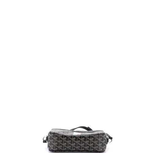 Goyard Cap Vert Bag Printed Coated Canvas - Black