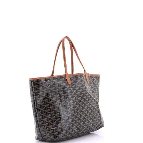 Goyard Saint Louis Pm Tote Coated Canvas - Brown