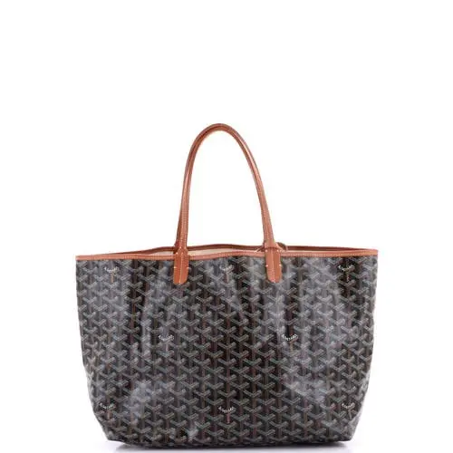 Goyard Saint Louis Pm Tote Coated Canvas - Brown