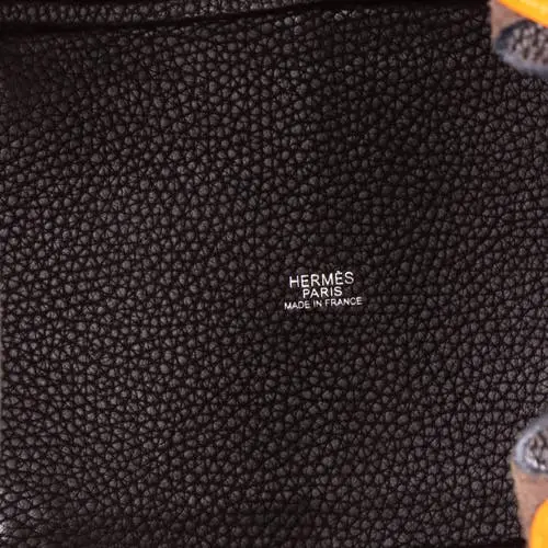 Hermès Eclat Picotin Lock Bag Clemence Pm - Brown