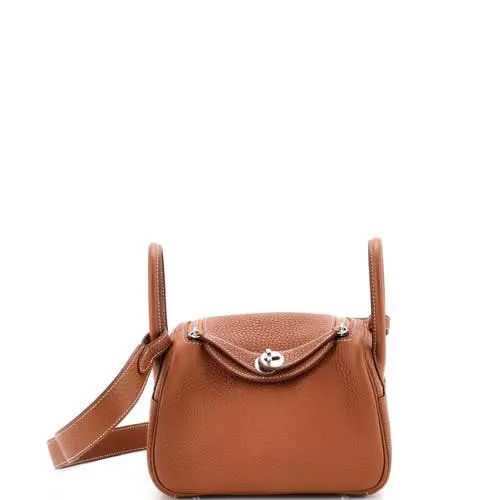 Hermès Lindy Bag Clemence Mini - Gold