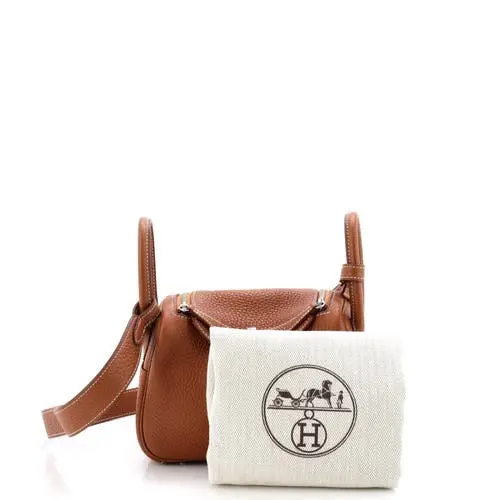 Hermès Lindy Bag Clemence Mini - Gold