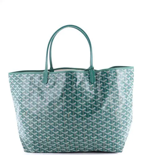 Goyard Saint Louis Tote Coated Canvas Gm - Green