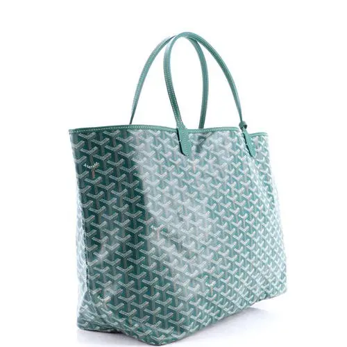 Goyard Saint Louis Tote Coated Canvas Gm - Green