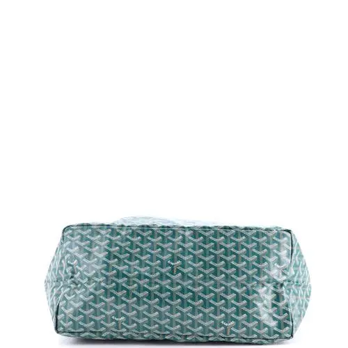 Goyard Saint Louis Tote Coated Canvas Gm - Green