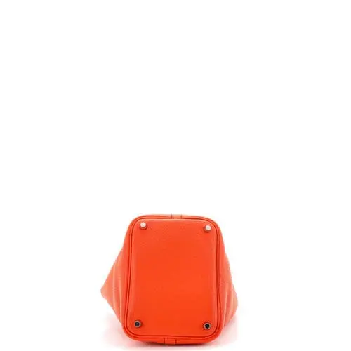 Hermès Picotin Lock Bag Clemence Pm - Feu