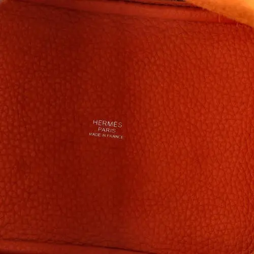 Hermès Picotin Lock Bag Clemence Pm - Feu