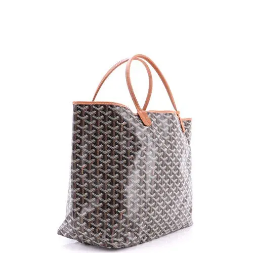 Goyard Saint Louis Tote Coated Canvas Gm - Brown