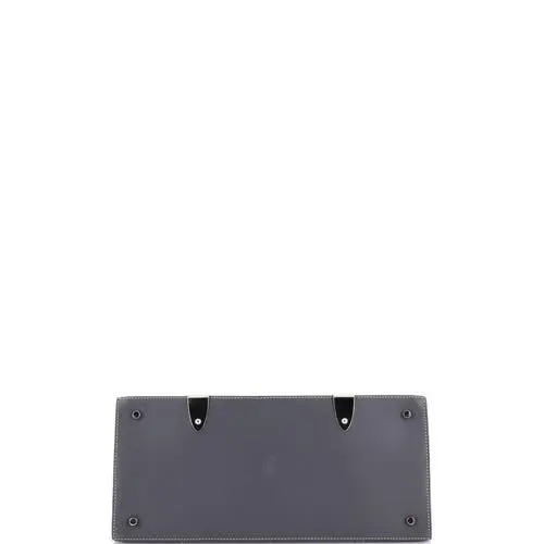 Goyard Saigon Top Handle Bag Coated Canvas With Leather Mm