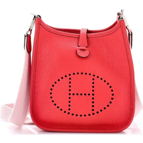 Hermès Evelyne Bag Gen Iii Clemence Tpm - Red