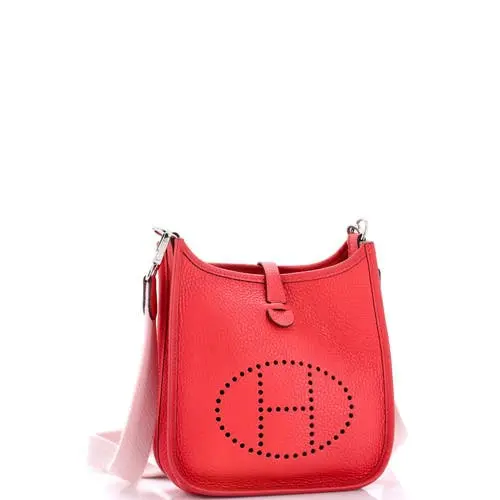 Hermès Evelyne Bag Gen Iii Clemence Tpm - Red