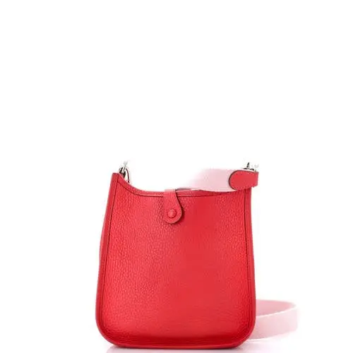 Hermès Evelyne Bag Gen Iii Clemence Tpm - Red
