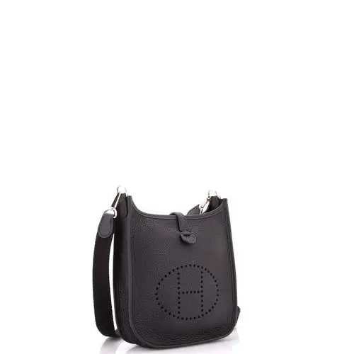 Hermès Evelyne Bag Gen Iii Clemence Tpm - Black