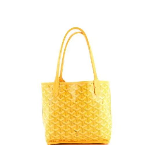 Goyard Anjou Reversible Tote Coated Canvas Mini - Orange