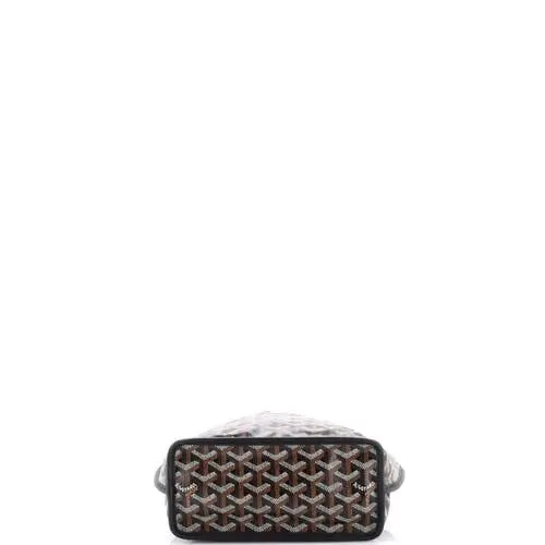 Goyard Anjou Reversible Tote Coated Canvas Mini - Black