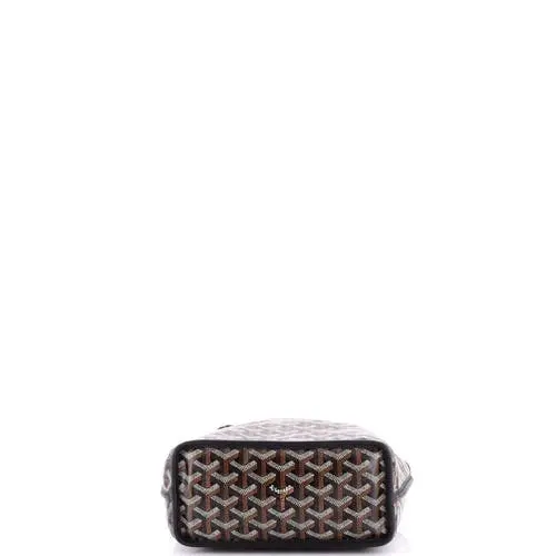 Goyard Anjou Reversible Tote Coated Canvas Mini - Black
