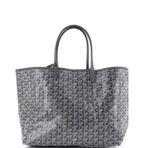 Goyard Saint Louis Tote Coated Canvas Pm - Grey