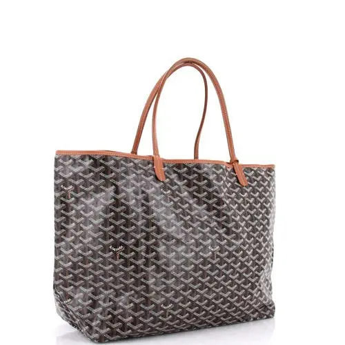 Goyard Saint Louis Tote Coated Canvas Gm - Brown