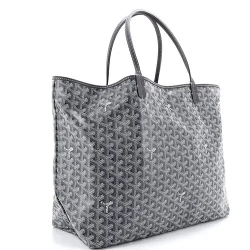 Goyard Saint Louis Tote Coated Canvas Gm - Grey