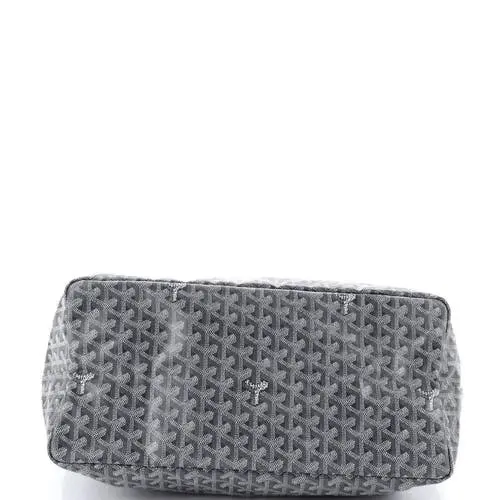 Goyard Saint Louis Tote Coated Canvas Gm - Grey