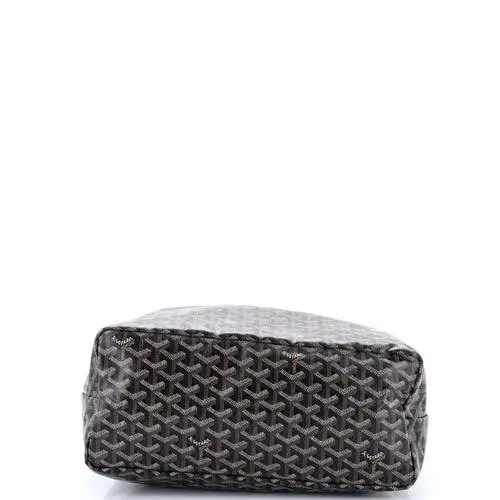 Goyard Saint Louis Pm Tote Coated Canvas - Black