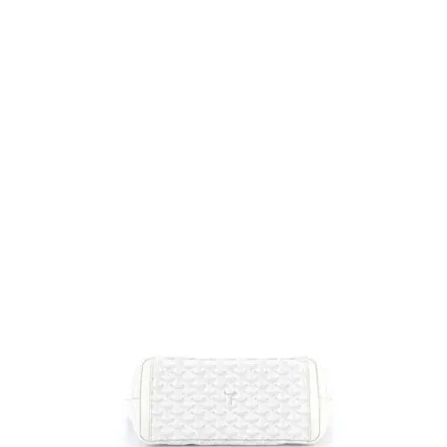 Goyard Artois Tote Coated Canvas Pm - White