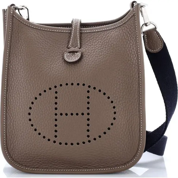 Hermès Evelyne Bag Gen Iii Clemence Tpm - Grey