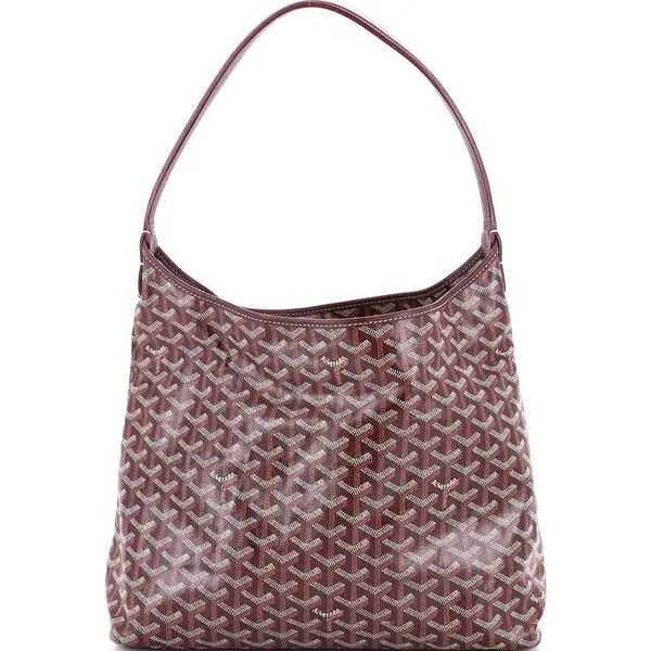 GOYARD Boheme Hobo Coated Canvas - Red