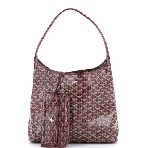 Goyard Boheme Hobo Coated Canvas - Red