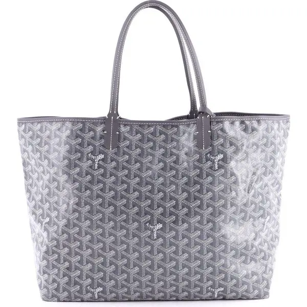 Goyard Saint Louis Pm Tote Coated Canvas - Gray