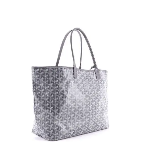 Goyard Saint Louis Tote Coated Canvas Pm - Grey