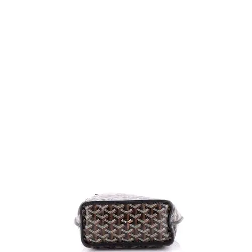 Goyard Anjou Reversible Tote Coated Canvas Mini - Black