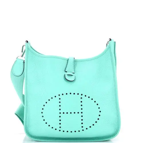 Hermès Evelyne Bag Gen Iii Clemence Pm - Blue