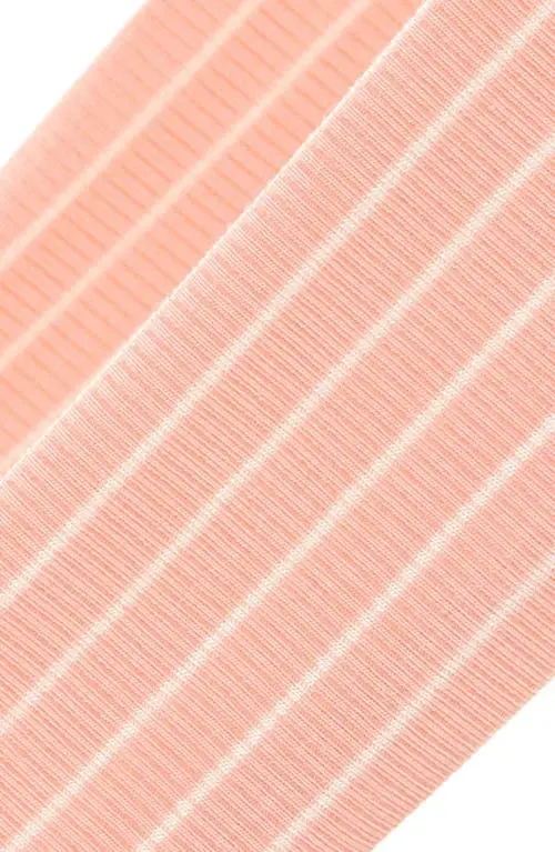 Tasha Stripe Rib Head Wrap - Pink