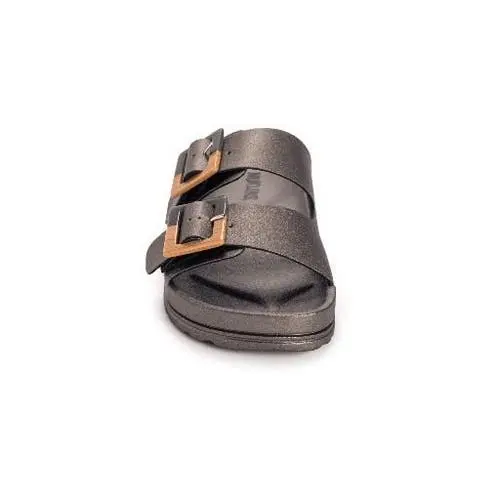 MUK LUKS Grand Cayman Sandal - Pewter