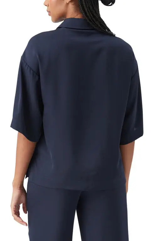 RIPE MATERNITY Tamara Satin Shirt