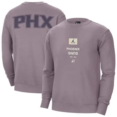 JORDAN BRAND Phoenix Suns Courtside Statement Edition Heavyweight Pullover Sweatshirt