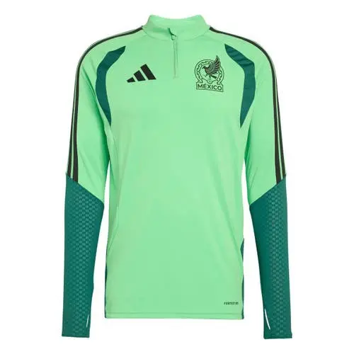 Adidas Mexico National Team Fifa X World Cup 2026 Tiro Quarter-zip Training Top - Green