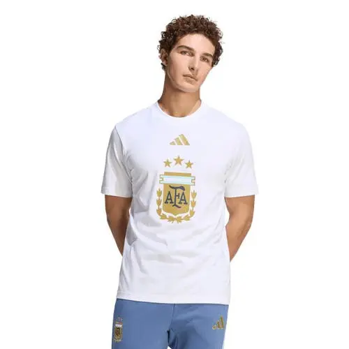 Adidas Argentina National Team Fifa X World Cup Alphaskin Graphic T-shirt - White