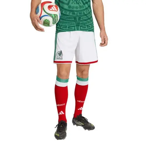 Adidas Mexico National Team Fifa X World Cup 2026 Replica Shorts - White