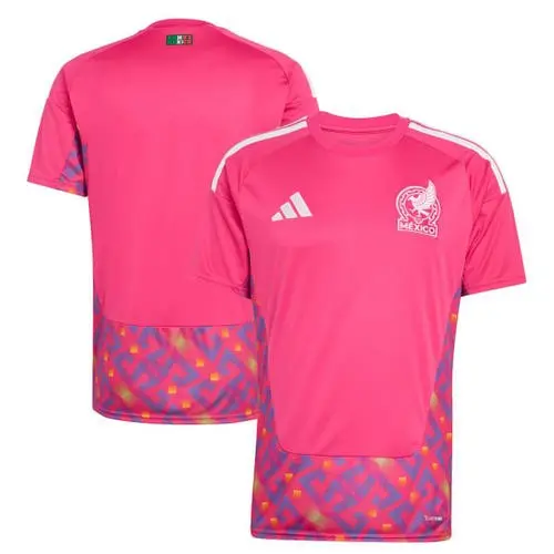Adidas Mexico National Team Fifa X World Cup 2026 Goalkeeper Replica Jersey - Pink