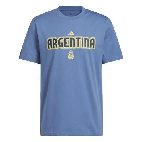 Adidas Argentina National Team Jersey Hook T-shirt - Blue
