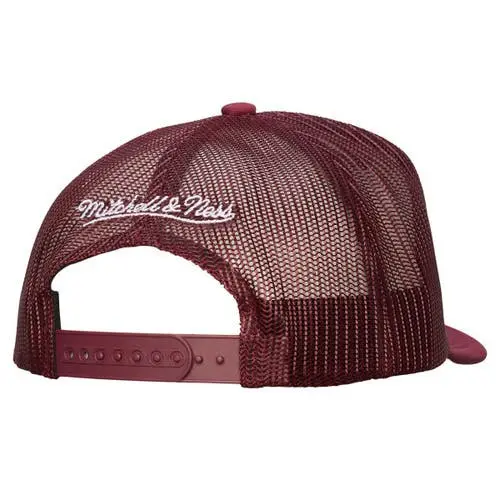 Mitchell & Ness Burgundy Colorado Avalanche Gridlock Trucker Adjustable Hat