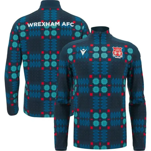 MACRON Wrexham Warm-up Quarter-zip Pullover