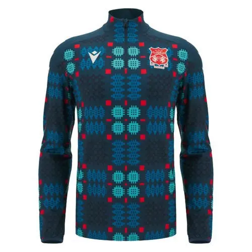 MACRON Wrexham Warm-up Quarter-zip Pullover